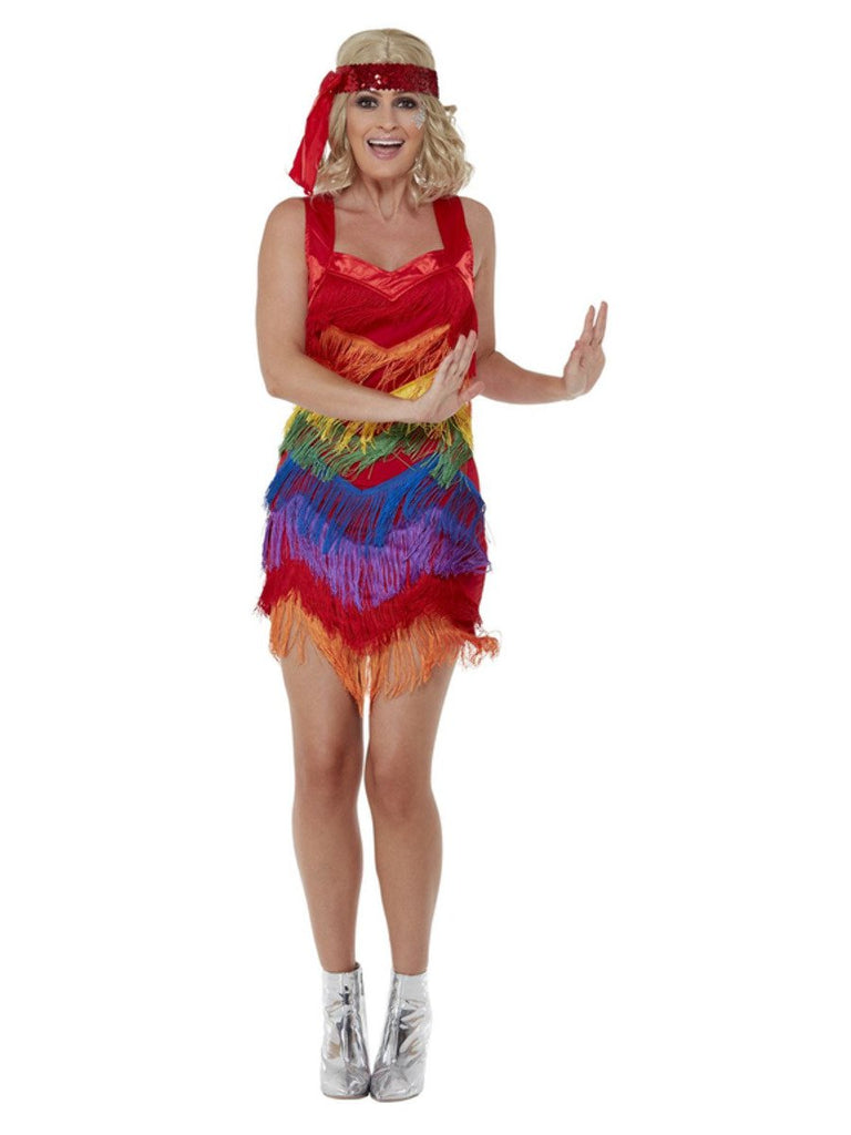 Rainbow Pride 20s Flapper Dress – Escapade